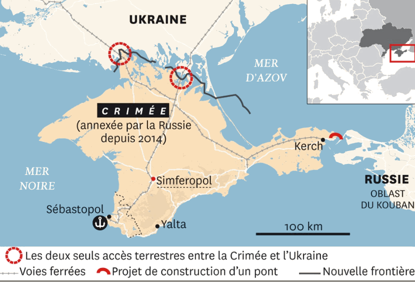 le pont reliant Kertch à Taman - C'était mieux demain